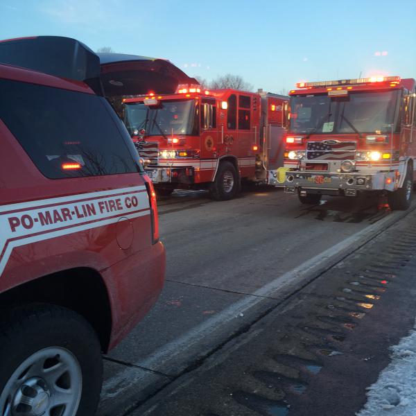 Hazmat Accident on Rout 1 Bypass - Po-Mar-Lin Fire Company