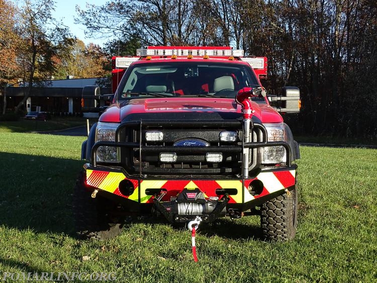 Po-Mar-Lin Accepts Delivery of Brush 36 - Po-Mar-Lin Fire Company