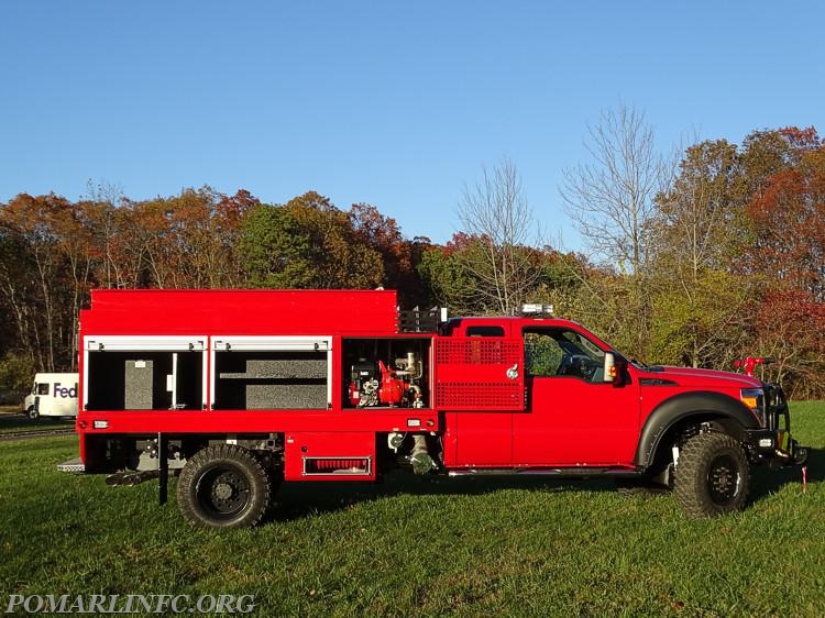Po-Mar-Lin Accepts Delivery of Brush 36 - Po-Mar-Lin Fire Company