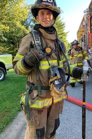 Firefigher Joshua May - Po-Mar-Lin Fire Company